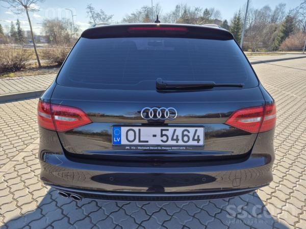 Melns Audi A4 2014 Saldus, ar dzinēja tilpumu 2.00 L un nobraukumu 229 tūkst. km par 10400 €, foto 4 vietnē AUTOMOTO.COM.LV