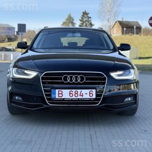 Melns Audi A4 2014 Rēzekne, ar dzinēja tilpumu 2.00 L un nobraukumu 305 tūkst. km par 9490 €, foto  vietnē AUTOMOTO.COM.LV