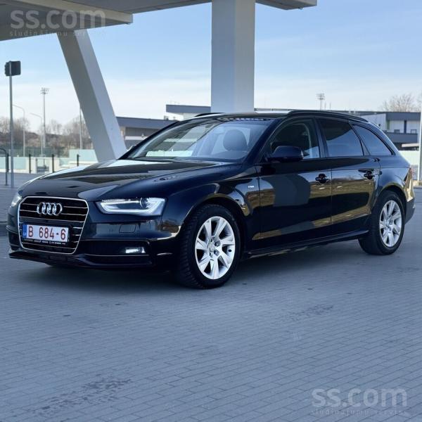 Melns Audi A4 2014 Rēzekne, ar dzinēja tilpumu 2.00 L un nobraukumu 305 tūkst. km par 9490 €, foto 2 vietnē AUTOMOTO.COM.LV