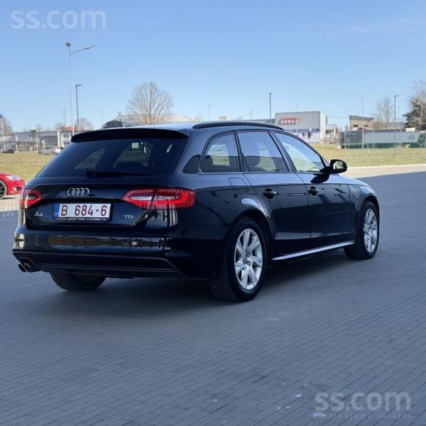 Melns Audi A4 2014 Rēzekne, ar dzinēja tilpumu 2.00 L un nobraukumu 305 tūkst. km par 9490 €, foto 6 vietnē AUTOMOTO.COM.LV