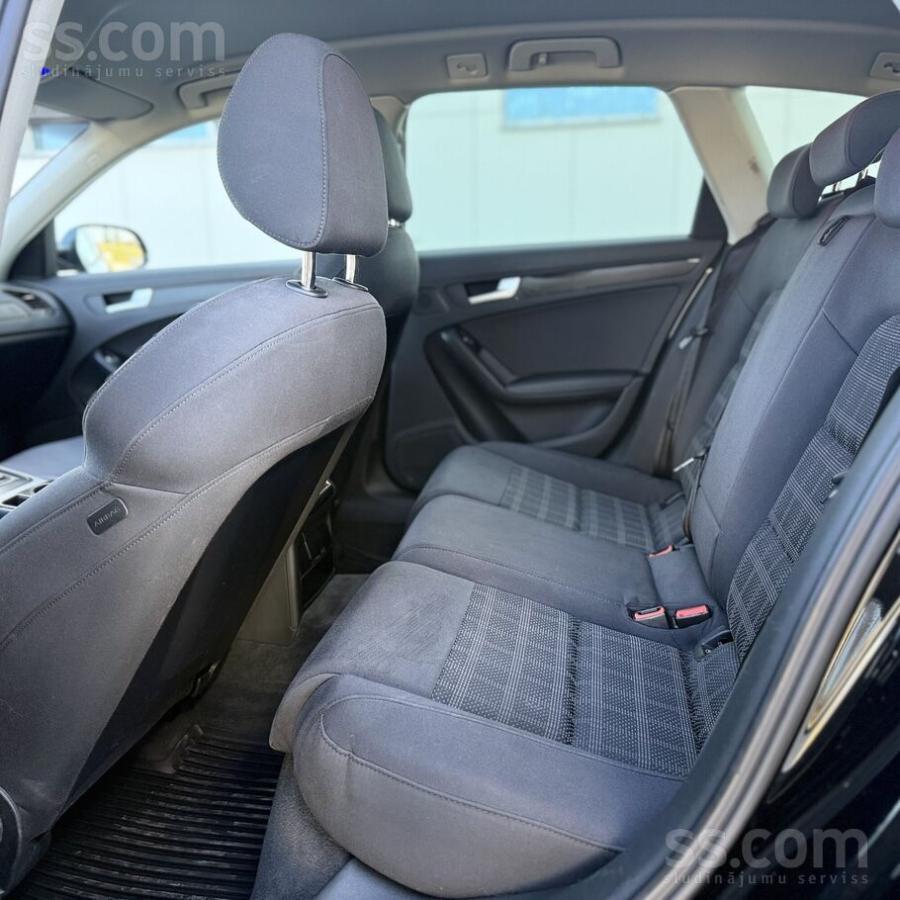 Melns Audi A4 2014 Rēzekne, ar dzinēja tilpumu 2.00 L un nobraukumu 305 tūkst. km par 9490 €, foto 15 vietnē AUTOMOTO.COM.LV