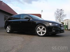 Melns Audi A4 2014 Rīga, ar dzinēja tilpumu 2.00 L un nobraukumu 0 tūkst. km par 10750 €, foto  vietnē AUTOMOTO.COM.LV