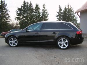 Black Audi A4 2014 in Riga, with an engine capacity of 2.00 L and mileage of 0 thousand km for 10750 €, photo 5 on AUTOMOTO.COM.LV