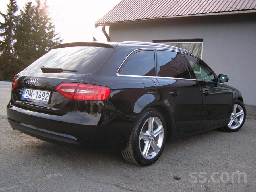 Black Audi A4 2014 in Riga, with an engine capacity of 2.00 L and mileage of 0 thousand km for 10750 €, photo 9 on AUTOMOTO.COM.LV
