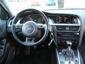 Black Audi A4 2014 in Riga, with an engine capacity of 2.00 L and mileage of 0 thousand km for 10750 €, photo 13 on AUTOMOTO.COM.LV