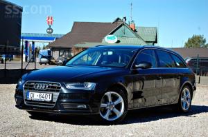 Melns Audi A4 2014 Tukums, ar dzinēja tilpumu 1.80 L un nobraukumu 196 tūkst. km par 6200 €, foto  vietnē AUTOMOTO.COM.LV
