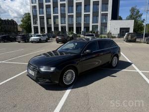 Black Audi A4 2014 in Riga, with an engine capacity of 2.00 L and mileage of 427 thousand km for 6300 €, photo 3 on AUTOMOTO.COM.LV