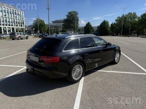 Black Audi A4 2014 in Riga, with an engine capacity of 2.00 L and mileage of 427 thousand km for 6300 €, photo 5 on AUTOMOTO.COM.LV