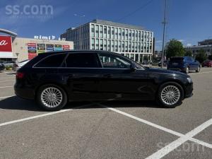 Black Audi A4 2014 in Riga, with an engine capacity of 2.00 L and mileage of 427 thousand km for 6300 €, photo 6 on AUTOMOTO.COM.LV
