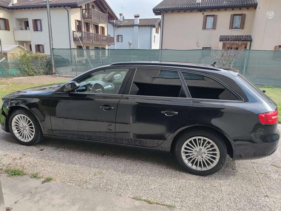 Melns Audi A4 2014 Kauņa, ar dzinēja tilpumu 1.97 L un nobraukumu 187 tūkst. km par 5250 €, foto 1 vietnē AUTOMOTO.COM.LV