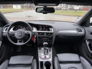 Black Audi A4 2014 in Riga, with an engine capacity of 3.00 L and mileage of 368 thousand km for 10950 €, photo 6 on AUTOMOTO.COM.LV