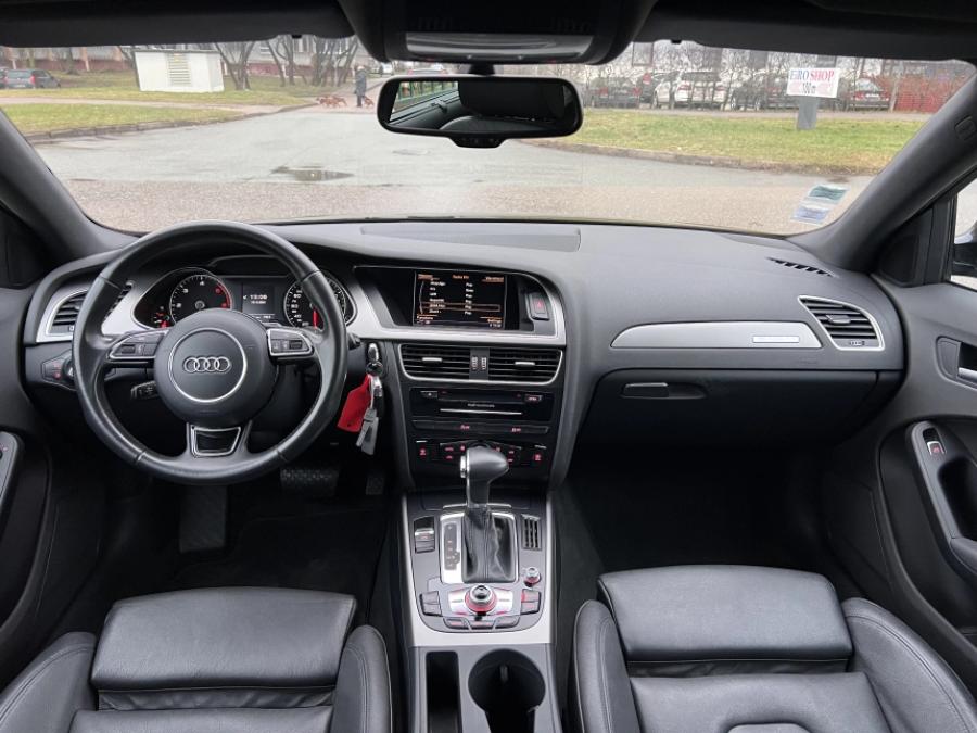 Black Audi A4 2014 in Riga, with an engine capacity of 3.00 L and mileage of 368 thousand km for 10950 €, photo 6 on AUTOMOTO.COM.LV