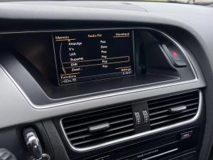 Black Audi A4 2014 in Riga, with an engine capacity of 3.00 L and mileage of 368 thousand km for 10950 €, photo 8 on AUTOMOTO.COM.LV
