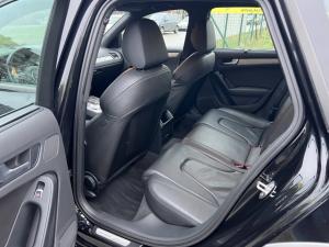 Black Audi A4 2014 in Riga, with an engine capacity of 3.00 L and mileage of 368 thousand km for 10950 €, photo 17 on AUTOMOTO.COM.LV