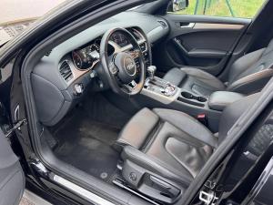 Black Audi A4 2014 in Riga, with an engine capacity of 3.00 L and mileage of 368 thousand km for 10950 €, photo 18 on AUTOMOTO.COM.LV