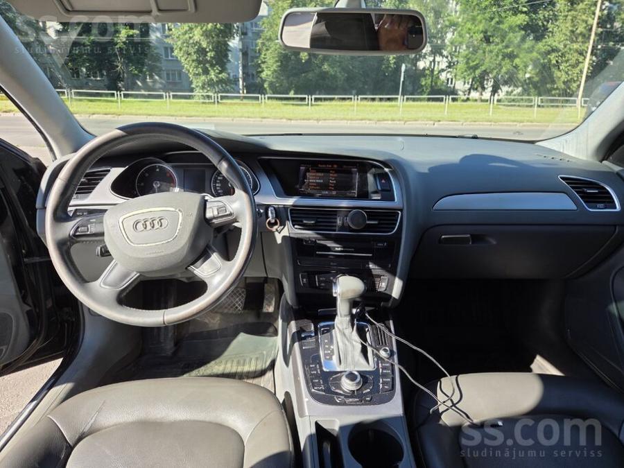 Melns Audi A4 2014 Rīga, ar dzinēja tilpumu 2.00 L un nobraukumu 251 tūkst. km par 5400 €, foto 7 vietnē AUTOMOTO.COM.LV