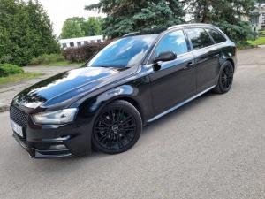 Melns Audi A4 2014 Jēkabpils, ar dzinēja tilpumu 3.00 L un nobraukumu 269 tūkst. km par 8990 €, foto  vietnē AUTOMOTO.COM.LV