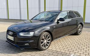 Black Audi A4 2014 in Vilnius, with an engine capacity of 2.97 L and mileage of 298 thousand km for 8999 €, photo 3 on AUTOMOTO.COM.LV