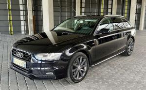 Black Audi A4 2014 in Vilnius, with an engine capacity of 2.97 L and mileage of 298 thousand km for 8999 €, photo 9 on AUTOMOTO.COM.LV