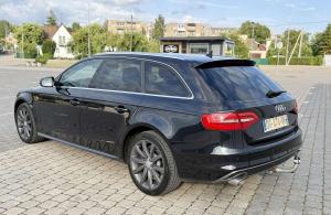 Black Audi A4 2014 in Vilnius, with an engine capacity of 2.97 L and mileage of 298 thousand km for 8999 €, photo 15 on AUTOMOTO.COM.LV