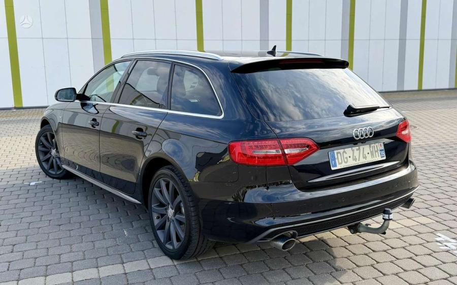 Black Audi A4 2014 in Vilnius, with an engine capacity of 2.97 L and mileage of 298 thousand km for 8999 €, photo 16 on AUTOMOTO.COM.LV