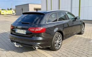 Black Audi A4 2014 in Vilnius, with an engine capacity of 2.97 L and mileage of 298 thousand km for 8999 €, photo 18 on AUTOMOTO.COM.LV