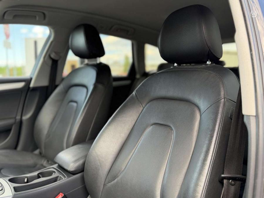 Black Audi A4 2014 in Vilnius, with an engine capacity of 2.97 L and mileage of 298 thousand km for 8999 €, photo 24 on AUTOMOTO.COM.LV