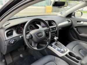 Black Audi A4 2014 in Vilnius, with an engine capacity of 2.97 L and mileage of 298 thousand km for 8999 €, photo 25 on AUTOMOTO.COM.LV