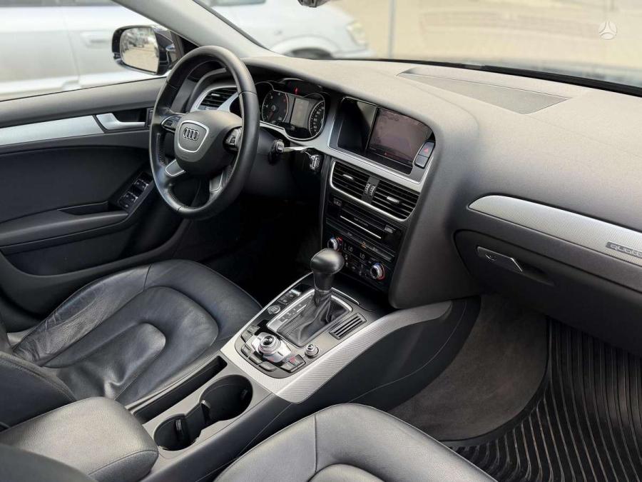 Black Audi A4 2014 in Vilnius, with an engine capacity of 2.97 L and mileage of 298 thousand km for 8999 €, photo 32 on AUTOMOTO.COM.LV