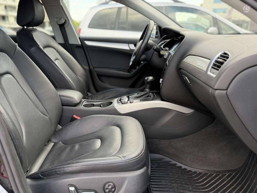 Black Audi A4 2014 in Vilnius, with an engine capacity of 2.97 L and mileage of 298 thousand km for 8999 €, photo 33 on AUTOMOTO.COM.LV