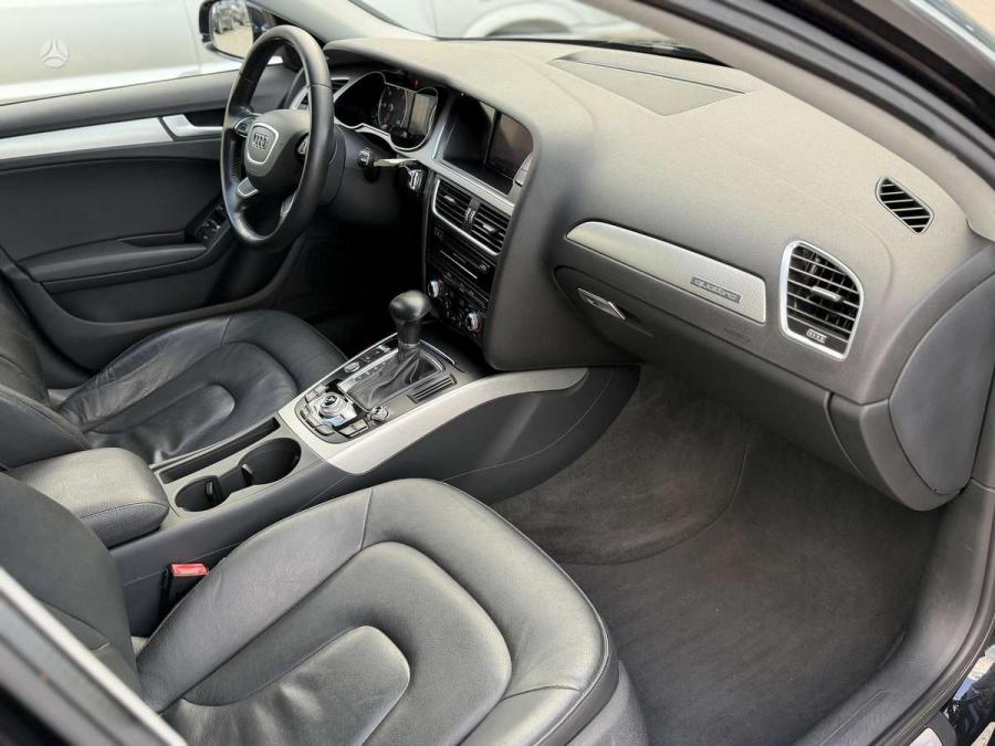 Black Audi A4 2014 in Vilnius, with an engine capacity of 2.97 L and mileage of 298 thousand km for 8999 €, photo 34 on AUTOMOTO.COM.LV
