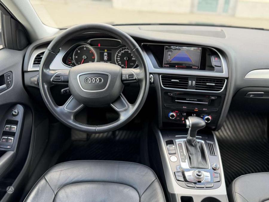 Black Audi A4 2014 in Vilnius, with an engine capacity of 2.97 L and mileage of 298 thousand km for 8999 €, photo 36 on AUTOMOTO.COM.LV