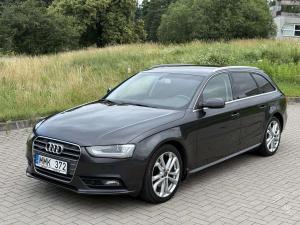 Black Audi A4 2014 in Vilnius, with an engine capacity of 2.00 L and mileage of 235 thousand km for 7500 €, photo  on AUTOMOTO.COM.LV