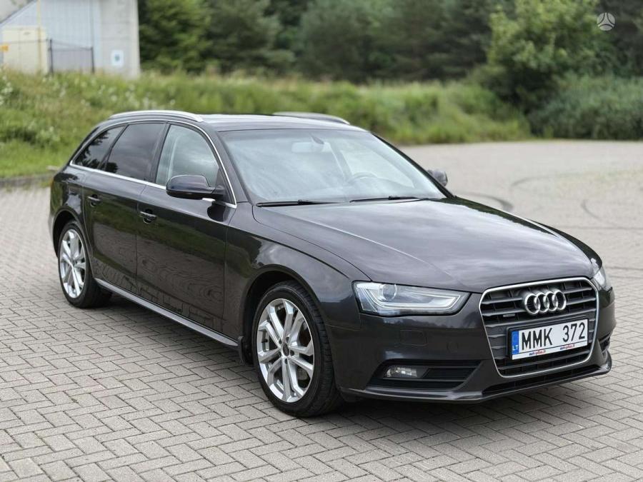 Melns Audi A4 2014 Viļņa, ar dzinēja tilpumu 2.00 L un nobraukumu 235 tūkst. km par 7500 €, foto 3 vietnē AUTOMOTO.COM.LV