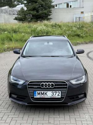 Melns Audi A4 2014 Viļņa, ar dzinēja tilpumu 2.00 L un nobraukumu 235 tūkst. km par 7500 €, foto 4 vietnē AUTOMOTO.COM.LV