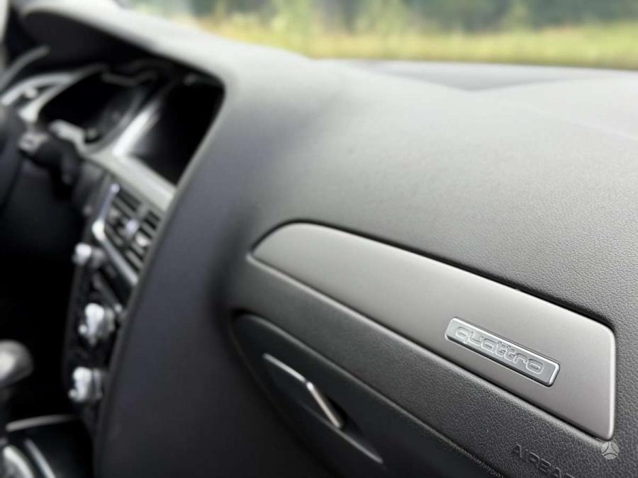 Melns Audi A4 2014 Viļņa, ar dzinēja tilpumu 2.00 L un nobraukumu 235 tūkst. km par 7500 €, foto 16 vietnē AUTOMOTO.COM.LV