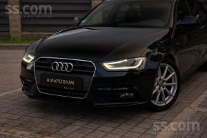 Melns Audi A4 2014 Rīga, ar dzinēja tilpumu 2.00 L un nobraukumu 335 tūkst. km par 8990 €, foto 3 vietnē AUTOMOTO.COM.LV