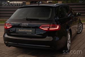 Melns Audi A4 2014 Rīga, ar dzinēja tilpumu 2.00 L un nobraukumu 335 tūkst. km par 8990 €, foto 7 vietnē AUTOMOTO.COM.LV