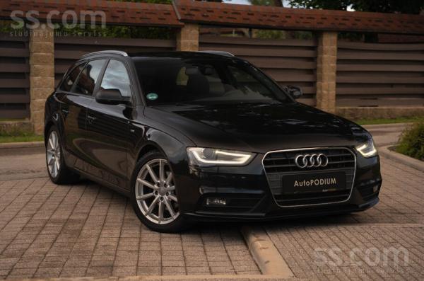 Melns Audi A4 2014 Rīga, ar dzinēja tilpumu 2.00 L un nobraukumu 335 tūkst. km par 8990 €, foto 8 vietnē AUTOMOTO.COM.LV