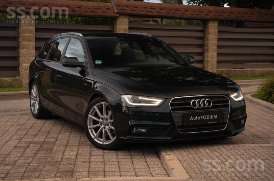 Melns Audi A4 2014 Rīga, ar dzinēja tilpumu 2.00 L un nobraukumu 335 tūkst. km par 8990 €, foto 9 vietnē AUTOMOTO.COM.LV