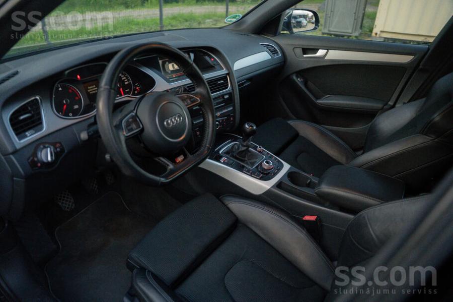 Melns Audi A4 2014 Rīga, ar dzinēja tilpumu 2.00 L un nobraukumu 335 tūkst. km par 8990 €, foto 15 vietnē AUTOMOTO.COM.LV