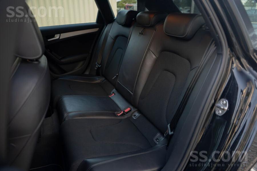 Melns Audi A4 2014 Rīga, ar dzinēja tilpumu 2.00 L un nobraukumu 335 tūkst. km par 8990 €, foto 26 vietnē AUTOMOTO.COM.LV
