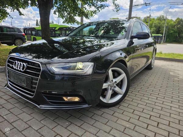 Black Audi A4 2014 in Kaunas, with an engine capacity of 2.97 L and mileage of 274 thousand km for 6950 €, photo 1 on AUTOMOTO.COM.LV