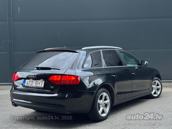 Black Audi A4 2014 in Tallinn, with an engine capacity of 2.00 L and mileage of 314 thousand km for 5950 €, photo 4 on AUTOMOTO.COM.LV