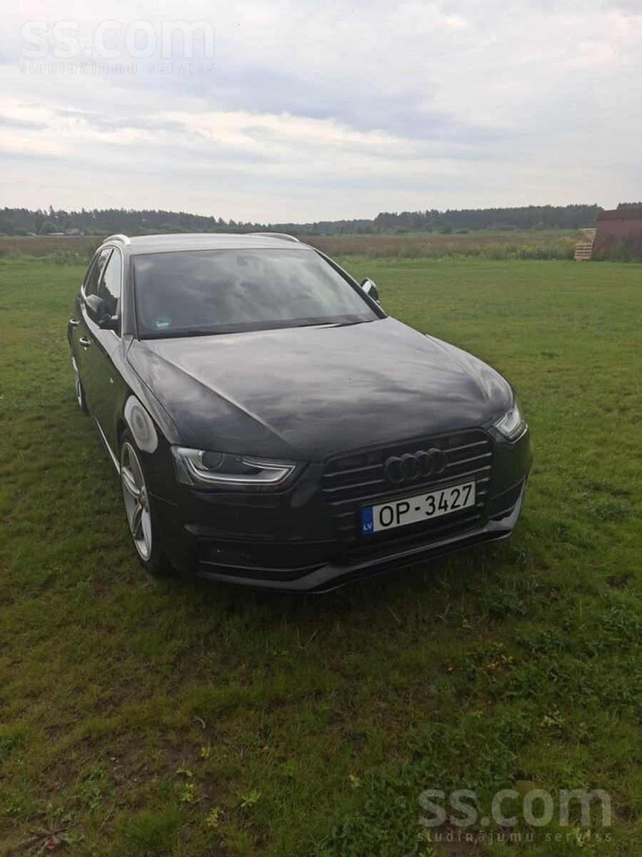 Melns Audi A4 2014 Rīga, ar dzinēja tilpumu 2.00 L un nobraukumu 139 tūkst. km par 12500 €, foto 1 vietnē AUTOMOTO.COM.LV