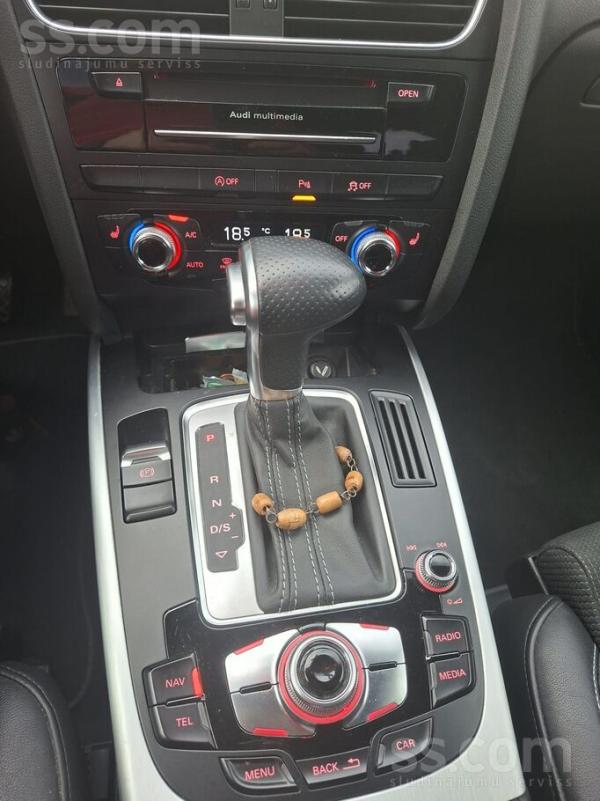 Black Audi A4 2014 in Riga, with an engine capacity of 2.00 L and mileage of 139 thousand km for 12500 €, photo 7 on AUTOMOTO.COM.LV