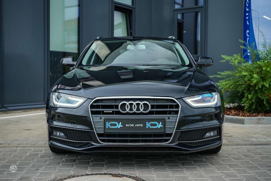 Melns Audi A4 2014 Kauņa, ar dzinēja tilpumu 1.97 L un nobraukumu 255 tūkst. km par 9950 €, foto 5 vietnē AUTOMOTO.COM.LV