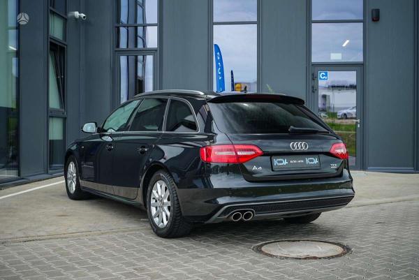 Black Audi A4 2014 in Kaunas, with an engine capacity of 1.97 L and mileage of 255 thousand km for 9950 €, photo 9 on AUTOMOTO.COM.LV
