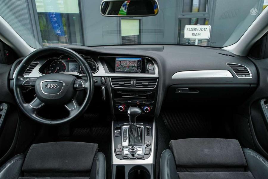 Melns Audi A4 2014 Kauņa, ar dzinēja tilpumu 1.97 L un nobraukumu 255 tūkst. km par 9950 €, foto 18 vietnē AUTOMOTO.COM.LV