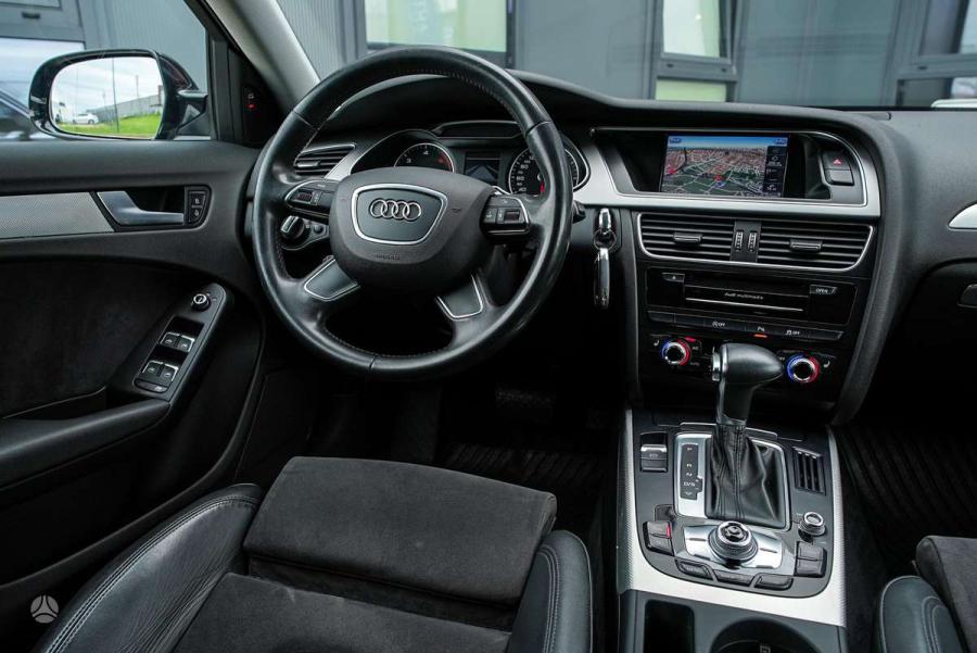 Melns Audi A4 2014 Kauņa, ar dzinēja tilpumu 1.97 L un nobraukumu 255 tūkst. km par 9950 €, foto 19 vietnē AUTOMOTO.COM.LV